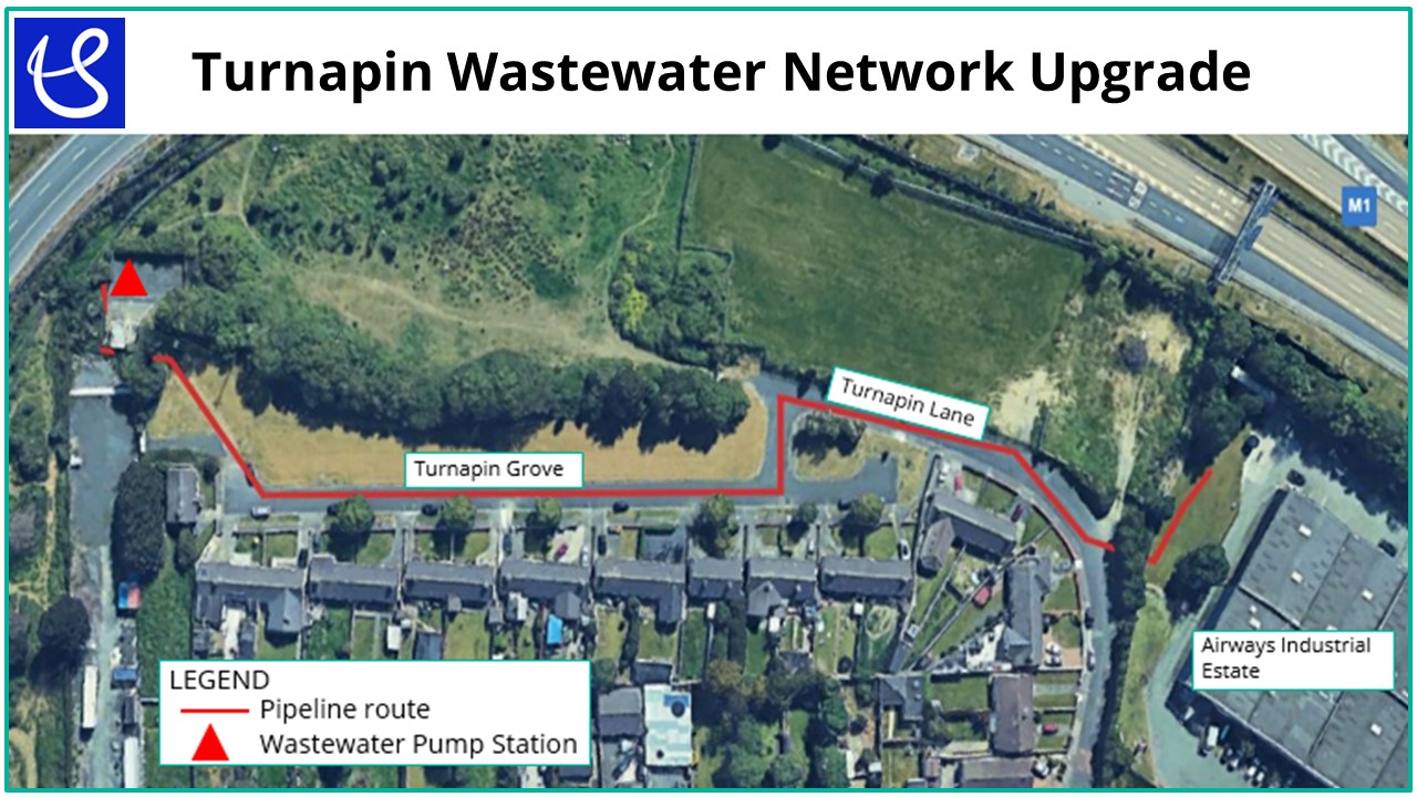 Turnapin Wastewater Network Reinforcement | Our Projects | Uisce Éireann