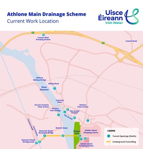 Athlone Main Drainage Scheme | Local Projects | Uisce Éireann