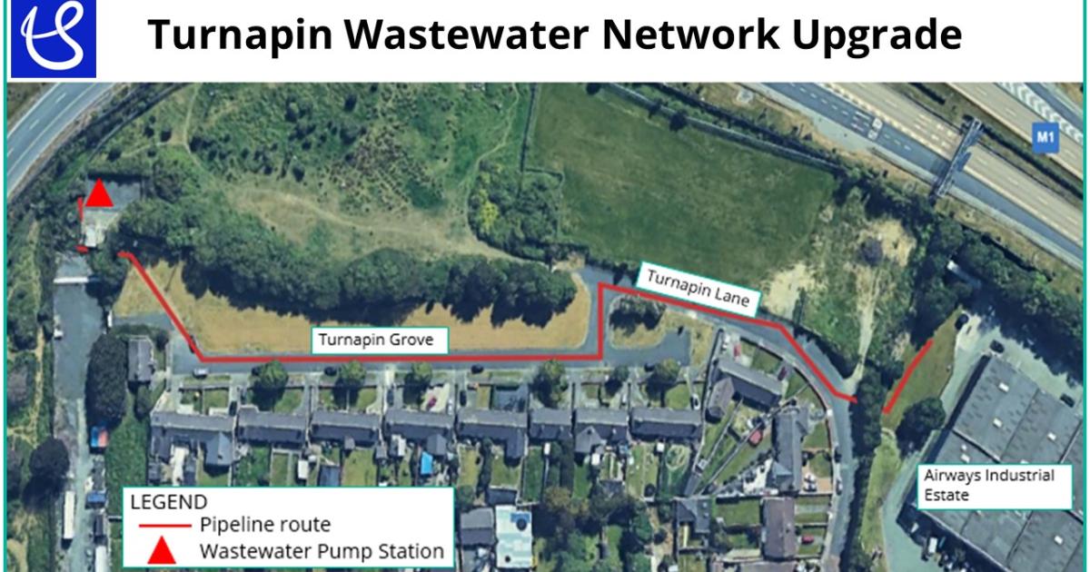 New wastewater upgrades in Turnapin to foster future growth in Santry ...